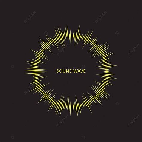 Sound Waves Vector Illustration Illustration Soundwave Pattern Vector