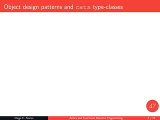 Actors And Functional Reactive Programming Ppt