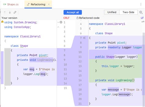 Use Ai Prompts To Explain And Refactor Your Code Jetbrains Rider Documentation