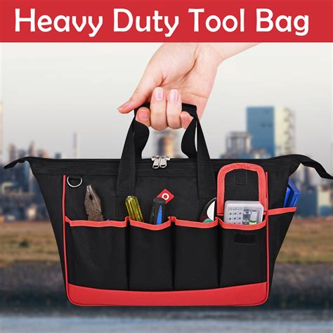 Pahal Nylon Tool Bag Black 16 Inch Pahal International