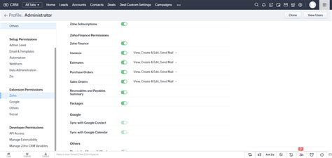 Integrating Zoho Finance Suite With Zoho Crm