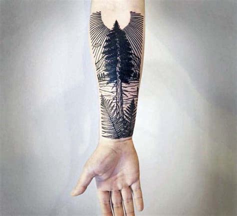 80 Woodcut Tattoo Designs For Men