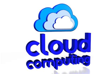 Premium Photo Cloud Computing Concept 3d Illustration
