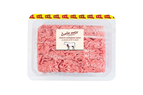Јунеће млевено месо са мање од 20 масти Xxl 1kg Стварано у Србији