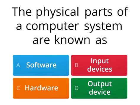 Icse 3 Ch1 Computer Hardware Quiz