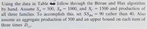 table 4 6 example for the disaggregation problem item