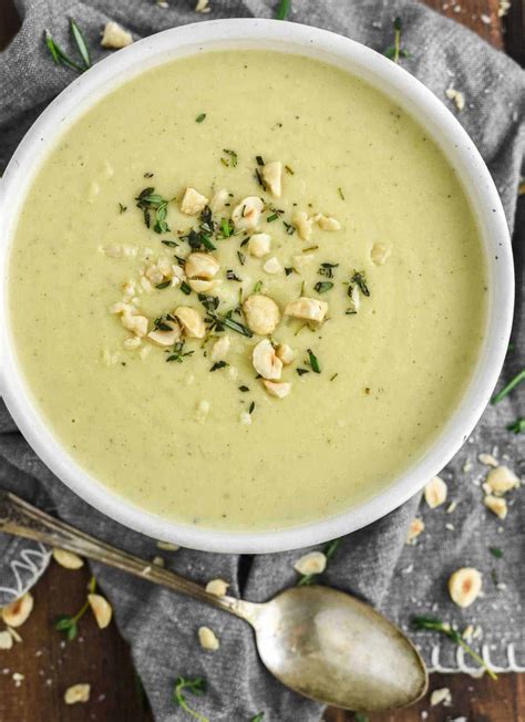 Hazelnut Soup Chisel And Fork