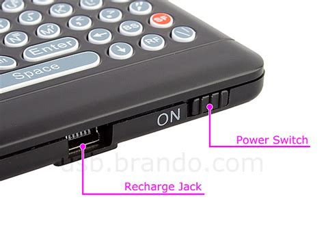 Usb Wireless Handheld Keyboard And Touchpad