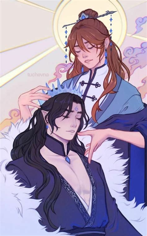 Scum Villain Self Saving System Villain Cartoon Characters As Humans Character Art