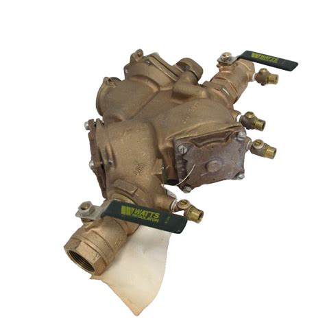 New Watts 909 Qt Back Flow Preventer 1 1 4 909qtm1 Sb Industrial