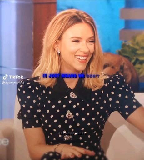 Cutie 😭 ️ Video In 2025 Scarlet Johansson Black Widow Scarlett