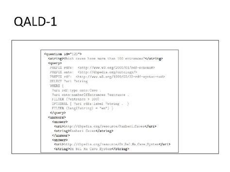 Question Answering Over Linked Data Outline Question Answering