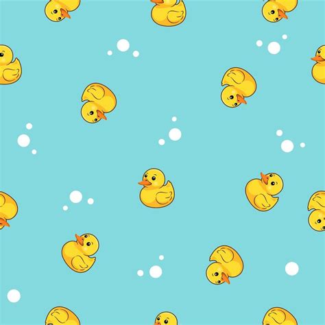 Rubber Duck Seamless Pattern 64866954 Vector Art At Vecteezy