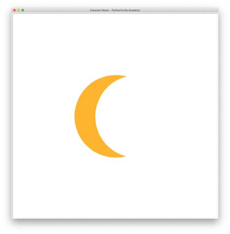Crescent Moon Learn Python