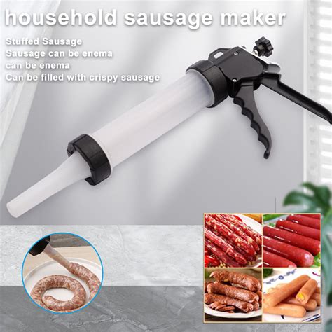 Badu Bg Пълнеж за колбаси Спринцовка за месо Направен домашен инструмент за колбаси Малък