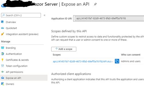 Jquery Azure Ad Authentication 401 Error The Audience Is Invalid Addazureadbearer Net Core