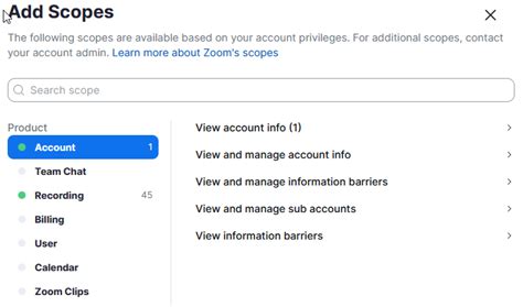 Invalid Access Token Usermeetingrecordings Field Does Not Contain