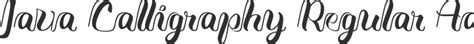 Java Calligraphy Font Download Free For Desktop And Webfont
