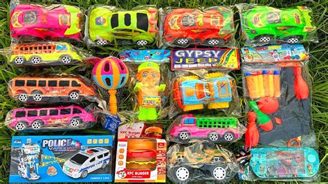 Unboxing New Toy Track Excavator Toy Bus JCB Baby Cycle Toy Toys