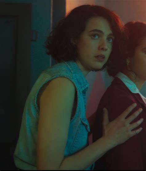 Drive Away Dolls Margaret Qualley Jamie Denim Vest