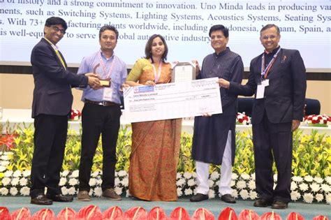 Honoured To Receive The National Ip Award Design On Behalf Of Uno Minda Ltd Rutuja Raverkar