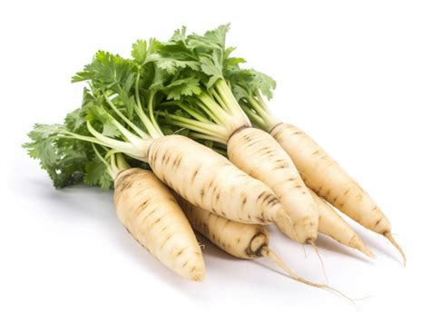 Premium Photo Parsnip Root Isolated On White Background With Clipping Path