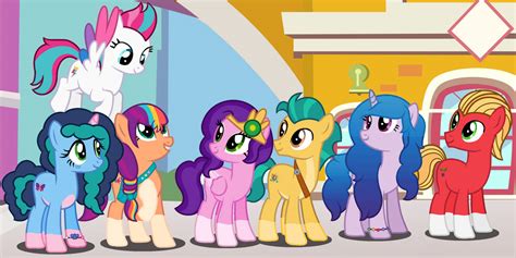 Mlp G5 The Mane 7 By Princessyanderequinn On Deviantart