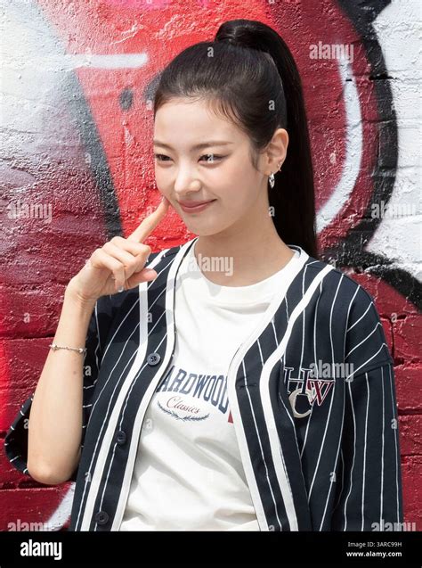 Seoul South Korea 17th Apr 2025 Japanese Singer Lia Member Of K Pop Girl Group Itzy