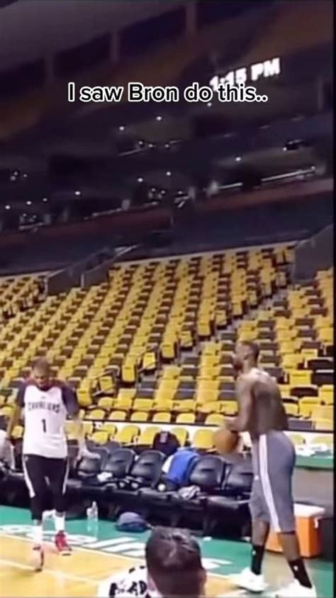 Sportscenter On Instagram He Recreated The Viral Kingjames One Handed