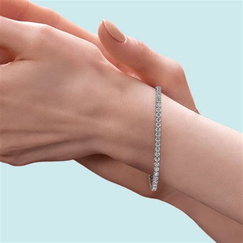 The Sparkling Allure Of Lab Grown Diamond Tennis Bracelets Staccato