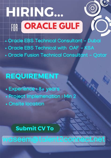 Oracleebstechnicalfordubai Oracleebstechnicalwithoafforksa Oraclefusiontechnicalconsultant