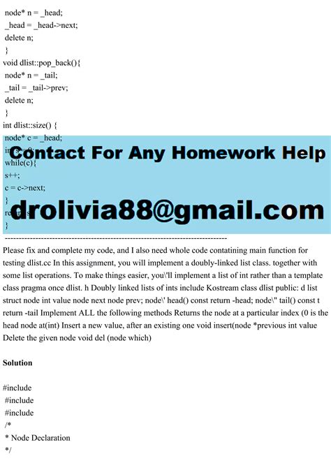 Data Structure In Cdoubly Linked Lists Of Ints Taffpdf