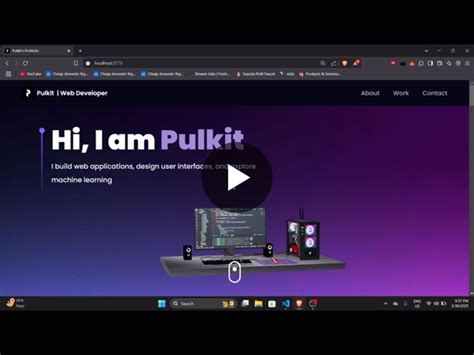 portfolio webdevelopment frontend backend reactjs nodejs threejs javascript