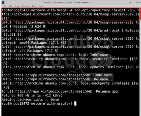 Install And Configure Net Core With Mssql On Linux Guide