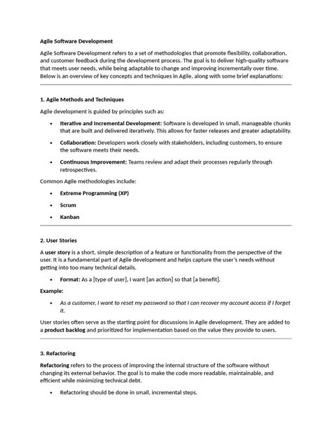 agile software development pdf agile software development scrum software development