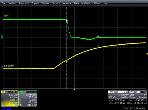bq24075 time between sys on and off power management forum power