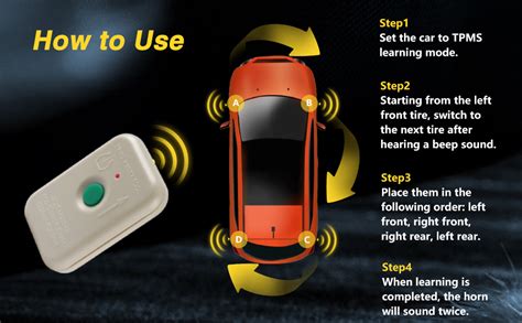 Kpalag Tpms Sensor Tool Tpms Relearn Tool Compatible With Ford Lincoln Tpms Reset
