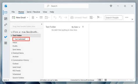 How To Create Folders In Microsoft Outlook