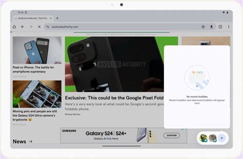 Heres A First Look At Androids Revamped Chat Bubbles Feature On The