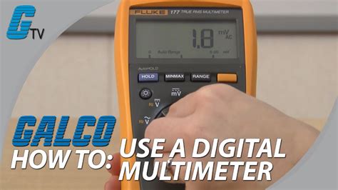 How To Use A Multimeter Basic Tutorial YouTube