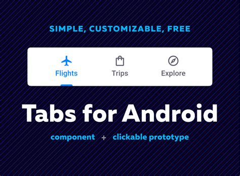 Tabs For Android Figma Community