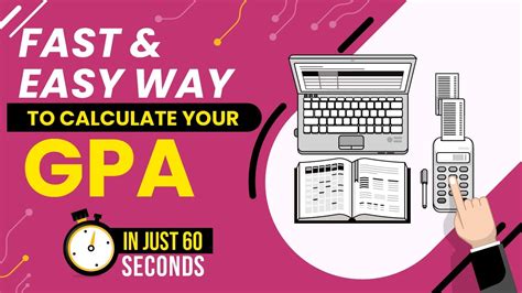 fast and easy way to calculate your gpa in [60 seconds] step by step