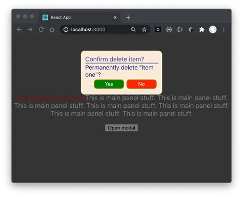 Code A Modal With Styled Components Keyhole Software