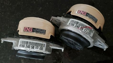 Engine X2 And Trans Mounts Fmercedes Benz A16624058171662405917