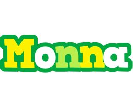 Monna Logo Name Logo Generator Popstar Love Panda Cartoon Soccer