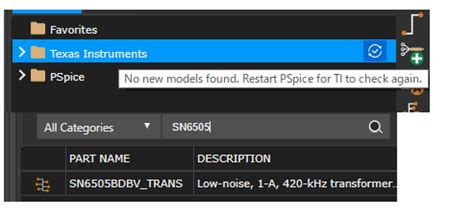 PSPICE FOR TI Error At SN A PSpice Model Simulation Hardware System Design Tools Forum
