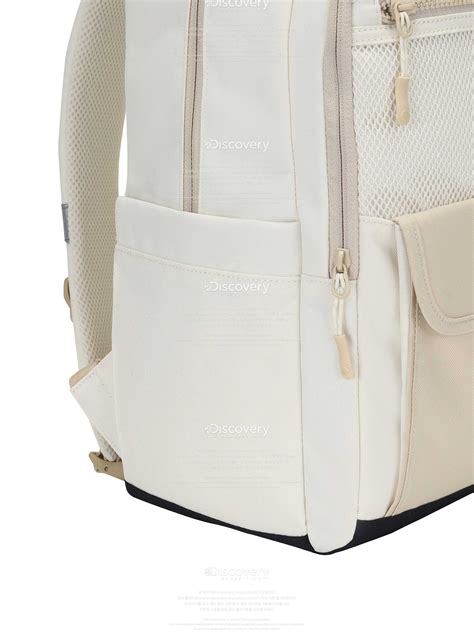 디스커버리 익스페디션 키즈 플랩포켓 컬러블럭 백팩 Dark Beige