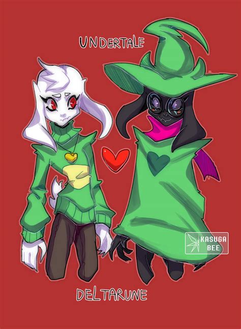 Asriel And Ralsei By Kasugabee On Deviantart