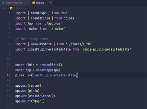 Import Pinia To All Views Rvuejs