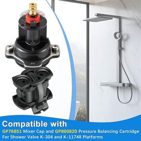 Kohler Flush Valve Kit Gp876851 Mixer Cap And Pressure Balancing